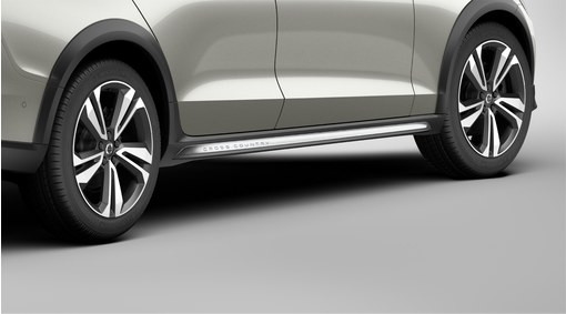 Side scuff plates, Volvo V60 Cross Country