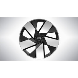 Aluminum wheel set "5-double-spoke Black Diamond Cut" 20", incl. Pure ...