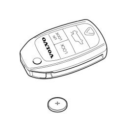 Battery Remote Control Volvo 850, C70, S40, S70, V70, XC70